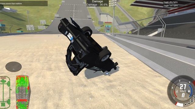 машины против фонарного столба?!?! аварии в beamng drive.