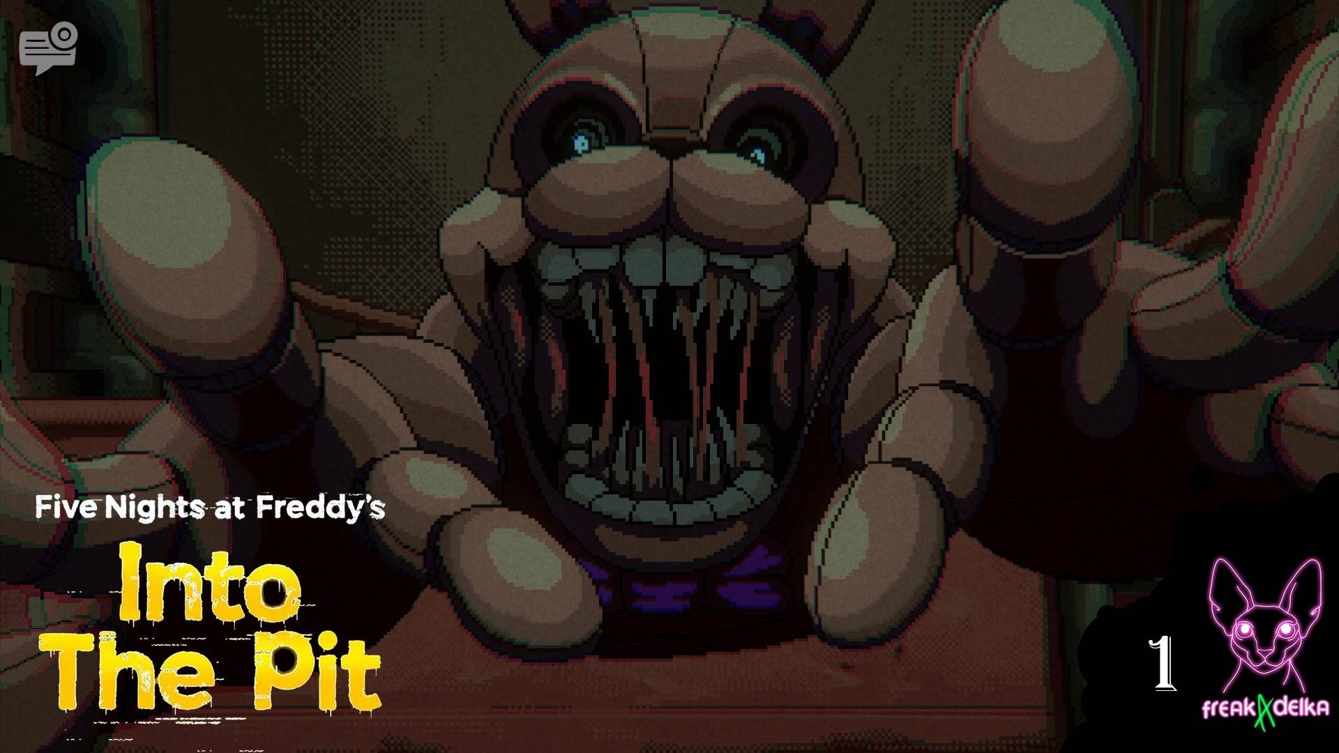 Неожиданный ФНАФ | Ню и Zetsu |Five Nights at Freddy's: Into The Pit №1