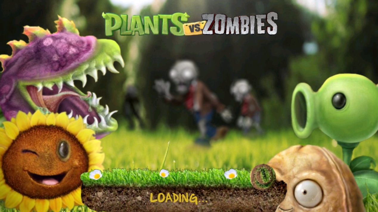 Plants vs zombies 1 3D 10 уровень крыша