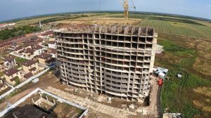 Видео этапов строительства 20.08.2021 ЖК "Зеленодар", Литер 4Б