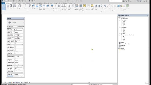 4.1 -Doors and Windows in Revit, Hiding and Unhiding Elements in Revit & Array