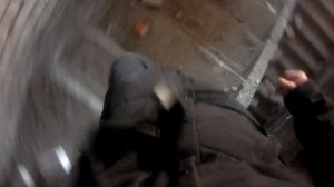бег по стройке от первого лица