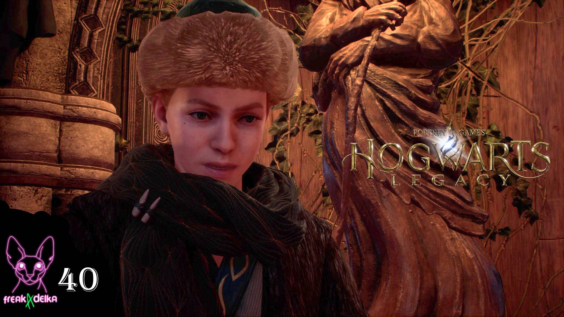 Русская девчонка | Ню и Zetsu | Hogwarts Legacy №40