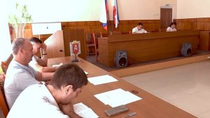 55 заседание Черноморского районного совета (второго созыва)