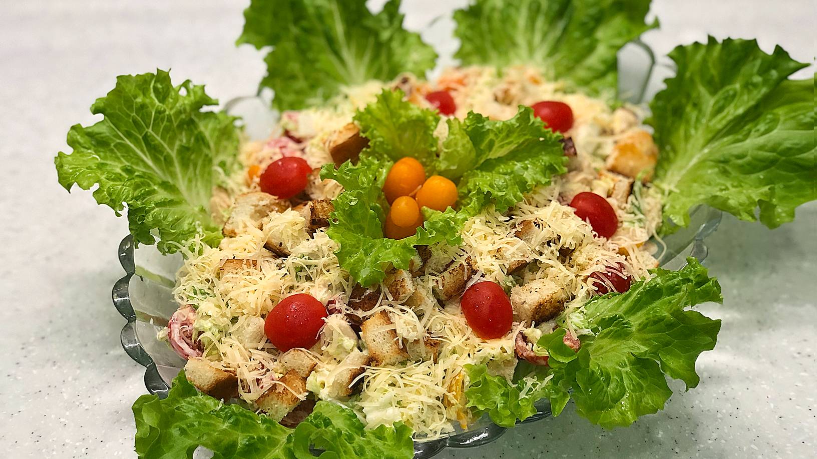 Классический салат Цезарь. "Caesar" salad