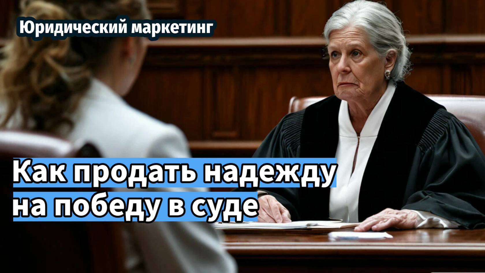 Как продать надежду на победу в суде