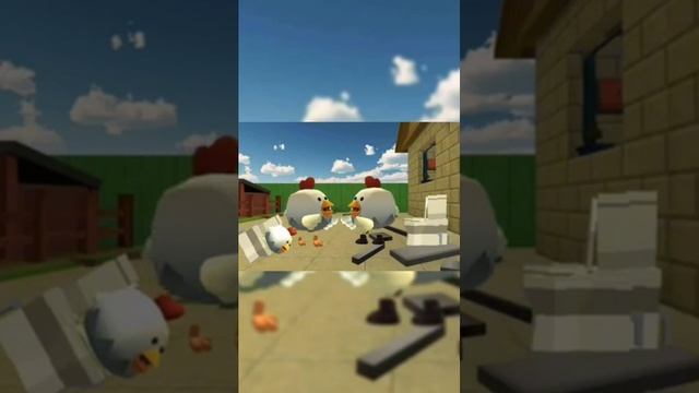 Skibidi Chicken 5 #chickengun #den19k #youtube #zhura24k #ден19к #жура24к #китик