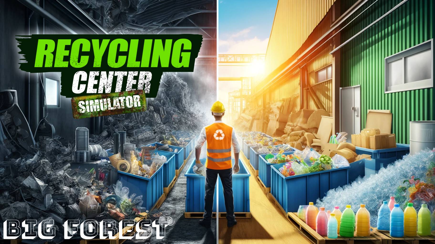 Recycling Center Simulator Мусор это ЗОЛОТО...и БРИЛИАНТЫ...Расширяем владения!