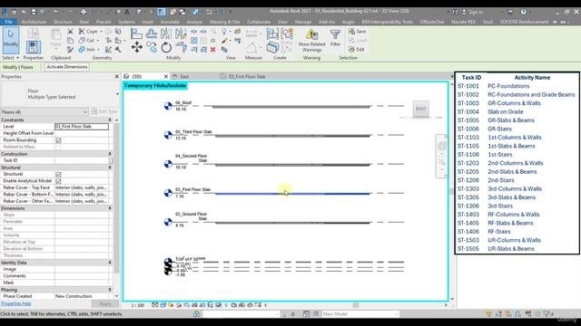 4.9 -Assign Task ID to Floors