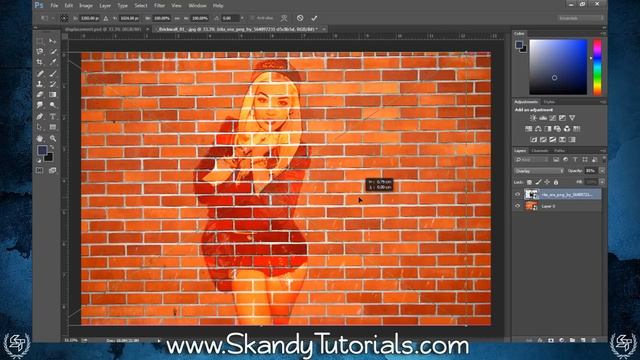Create a Brick Wall Portrait in Photoshop