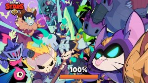 Я без голоса. Играем с другом в brawl Stars