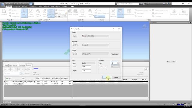 5.8 -Export Simulation Video