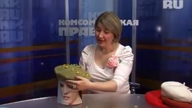 7.Превращаем обычный берет в стильный головной убор