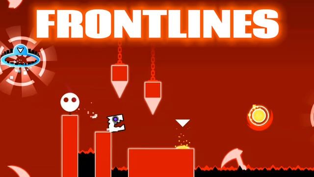 FRONTLINES проходим: geometry dash world