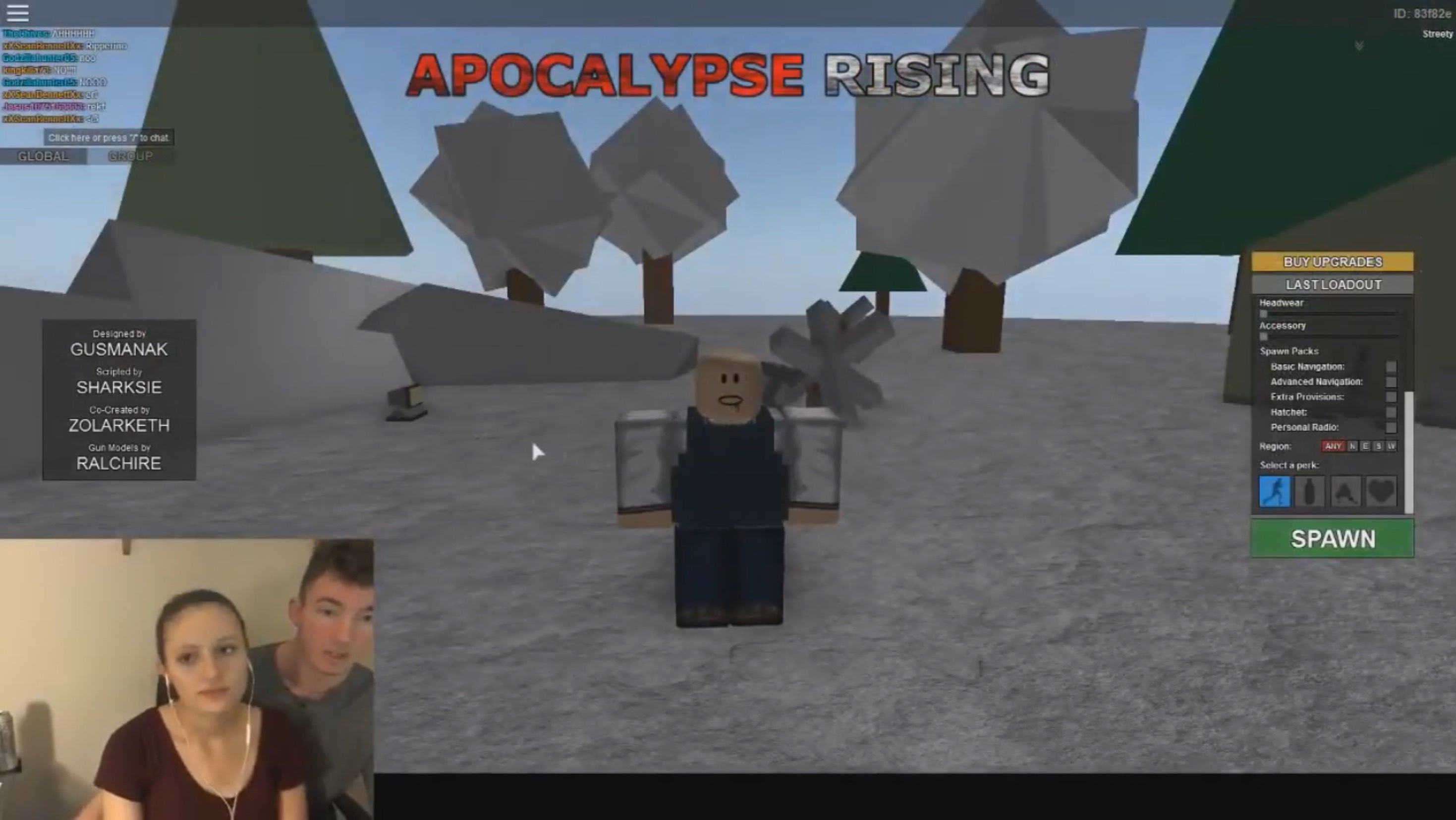 MY GIRLFRIEND PLAYS APOC (Apocalypse rising)