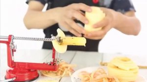 Apple Potato Peeler Slicer Machine Kitchen Tools 3 in 1 Stainless Steel