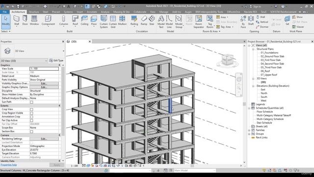 4.3 -Exploring the Project in Revit