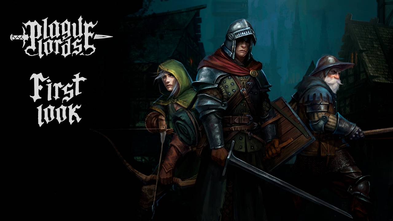 Plague Lords - средневековый зомби-апокалипсис, знакомство с механиками игры (Steam Demo)