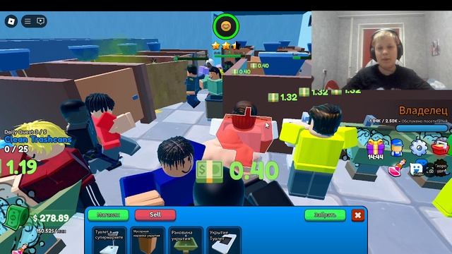 №3 ЗАРАБОТАЛ 99999$ НА ТУАЛЕТАХ в My toilet roblox!