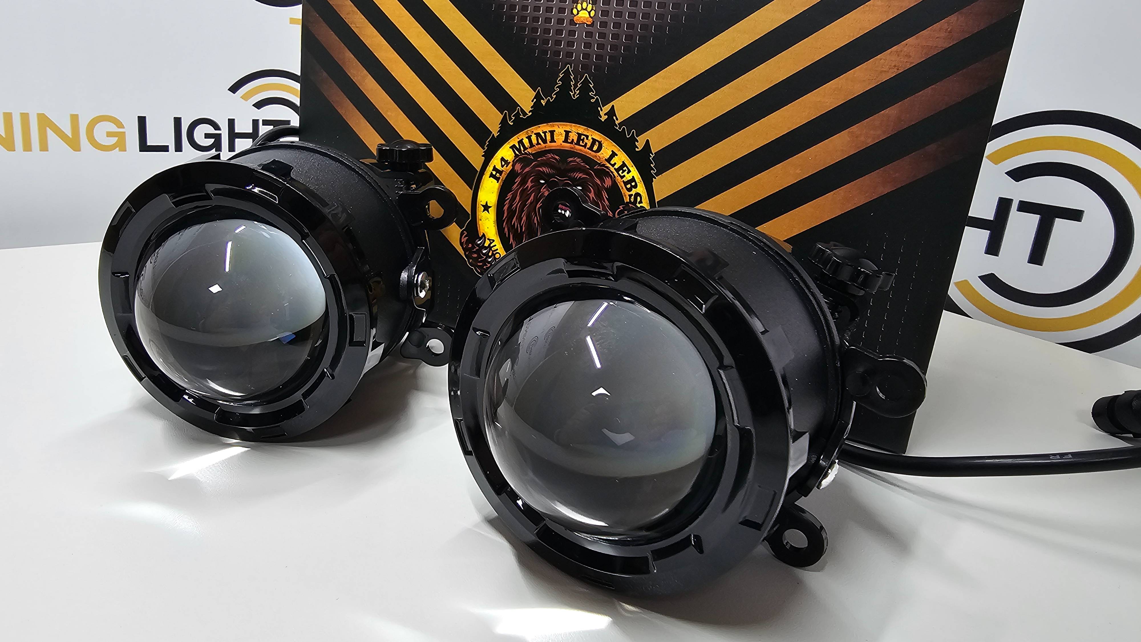 Тест LED ПТФ Fazoom 70W