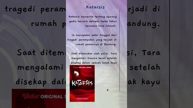 Rekomendasi Series atau Serial Film - Februari 2023 - Katarsis - Open BO - Class India