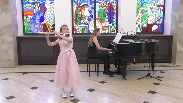 К. Шуненбек "Ария" Исп. Валерия Бойко (флейта-капля), Евгения Кудоя (фортепиано)
