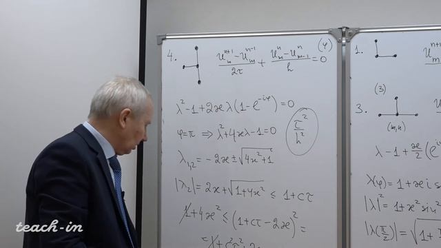 Кобельков Г. М. - Численные методы. Часть 2. Семинары - 3. Спектральный метод анализа устойчивости