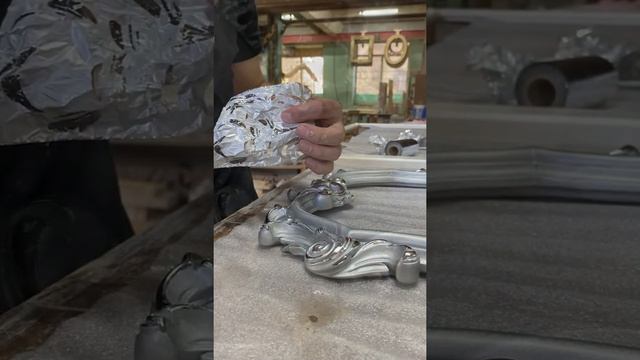 Серебрение рамы