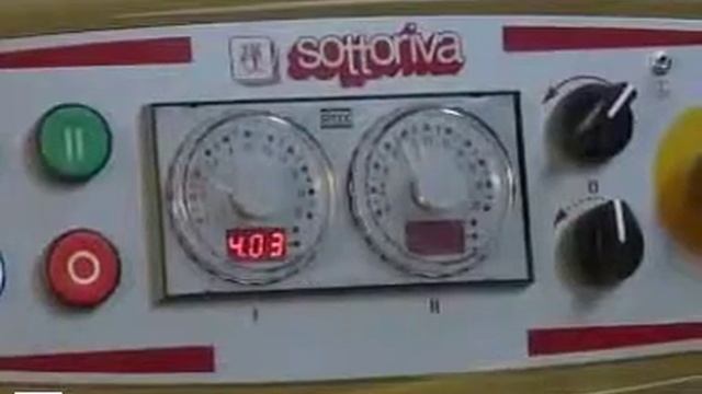 Тестомесильные машины с откатной дежой Sottoriva SA