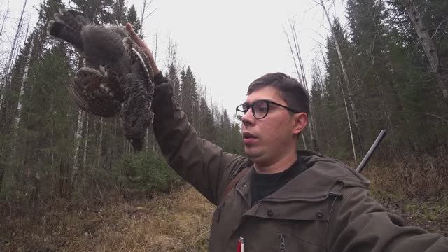 ОХОТА НА РЯБЧИКА С МЦ 20-01 И МАНКОМ.