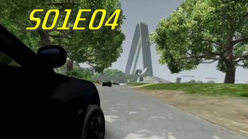 Фильм в beamng Drive. Погоня за Мэном (+ звуковые эффекты) SO1EO4 1 сезон 4 серия