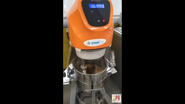 Замес пряничного теста на STARmix