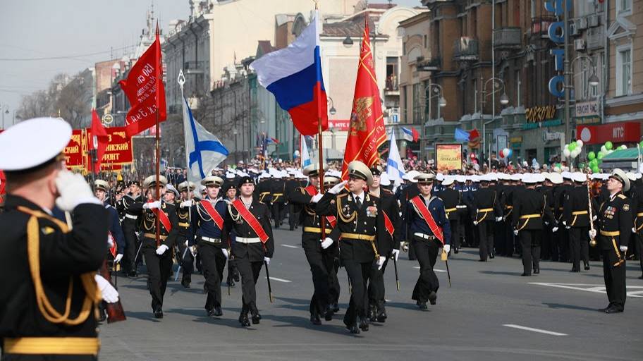 Парад Победы во Владивостоке 2013 часть 2