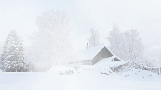 Футаж. Зимний пейзаж 118