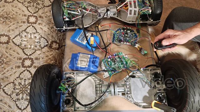 №83 Прошивка платы гироскутера под радиоуправляемый дрон 4WD. Демо к заказу для О. pwm_300_nprot