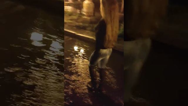 Le Silla overknee high heel boots wet, my girlfriend abuse very expensive new boots.