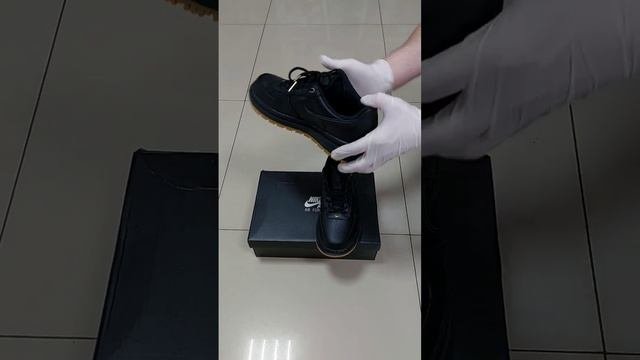 Кроссовки Nike Air Force 1 Lux чёрные