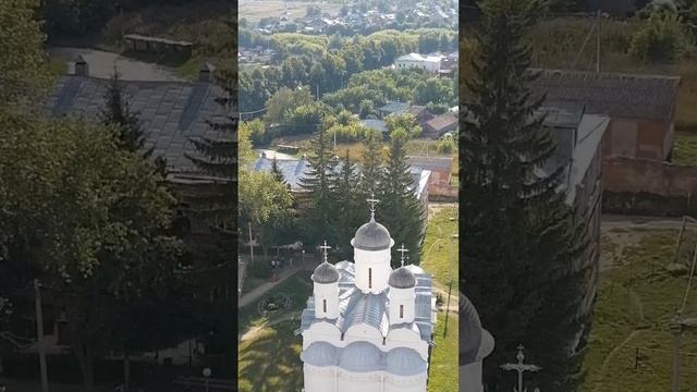Вид на Суздаль с высоты
