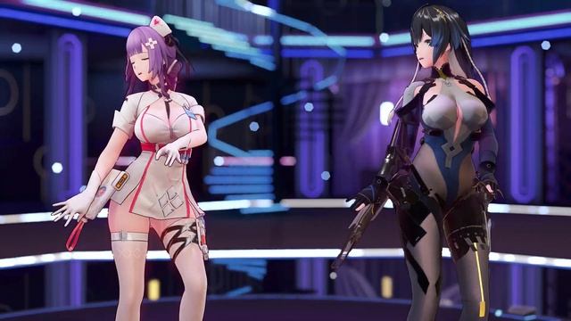 Snowbreak Containment Zone:  Enya Murphy × Katya Klein【Like a Cat】