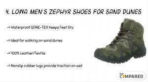 Best Shoes For Sand Dunes - Top 5 Shoes of 2021