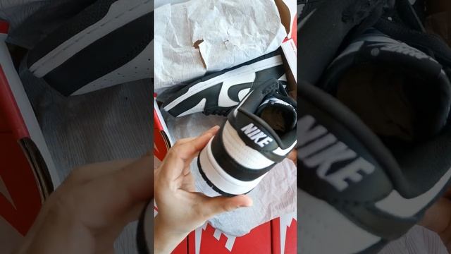 Кроссовки Nike Dunk Low Retro Black White