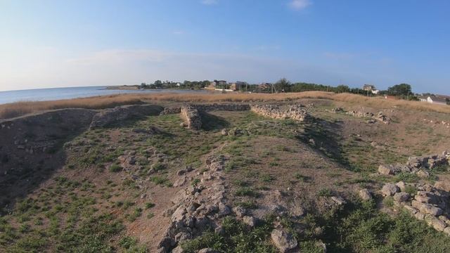 Археология в Крыму. Черноморское. Древнегреческое городище "Колос - Лимен".