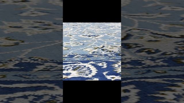 Турецкий ковер A067A_BLUE  BLUE круг