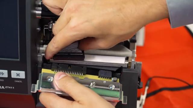 Принтер этикеток Zebra ZT411 - How to Replace the Print Head on the ZT411 and ZT421