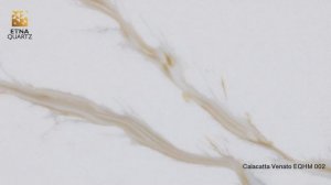 Кварцевый агломерат Calacatta Venato EQHM 002