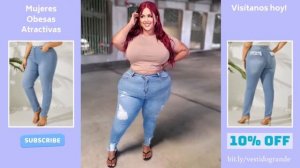 Jeans De Talla Grande Que Te Quedarán Perfectamente