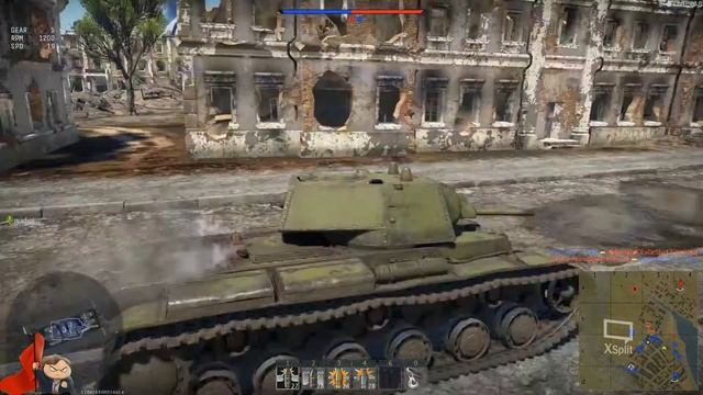 В прокат на танке "КВ1(Л11) в игре WARTHUNDER