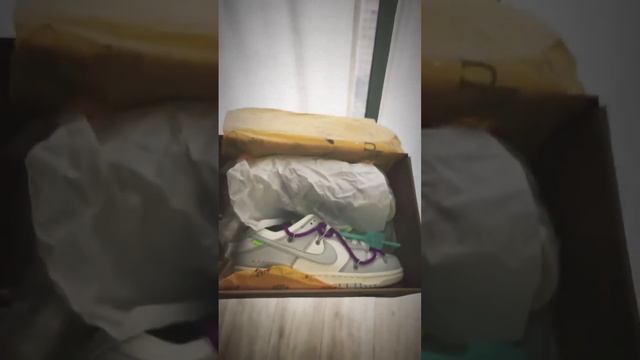 NIKE DUNK LOW X OFF WHITE LOT 21 | NIKITA EFREMOV