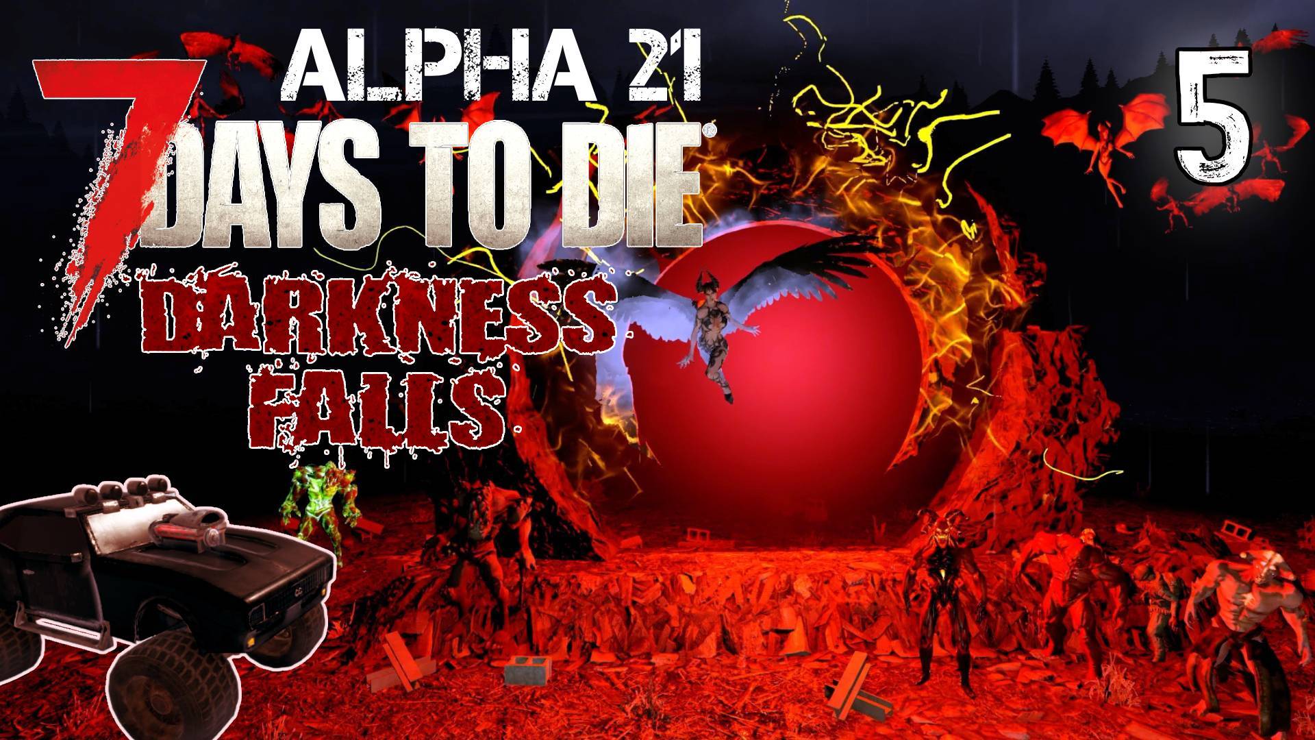 На поиски рецептов #5 _ Выживание _ 7 Days to Die Alpha 21 Darkness Falls v5.0.0 _ 2023