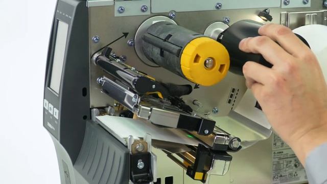 Принтер этикеток Zebra ZT411 - How to Load the Media and Ribbon in the ZT411 and ZT421